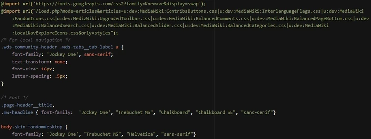 How do I change header font? | Fandom