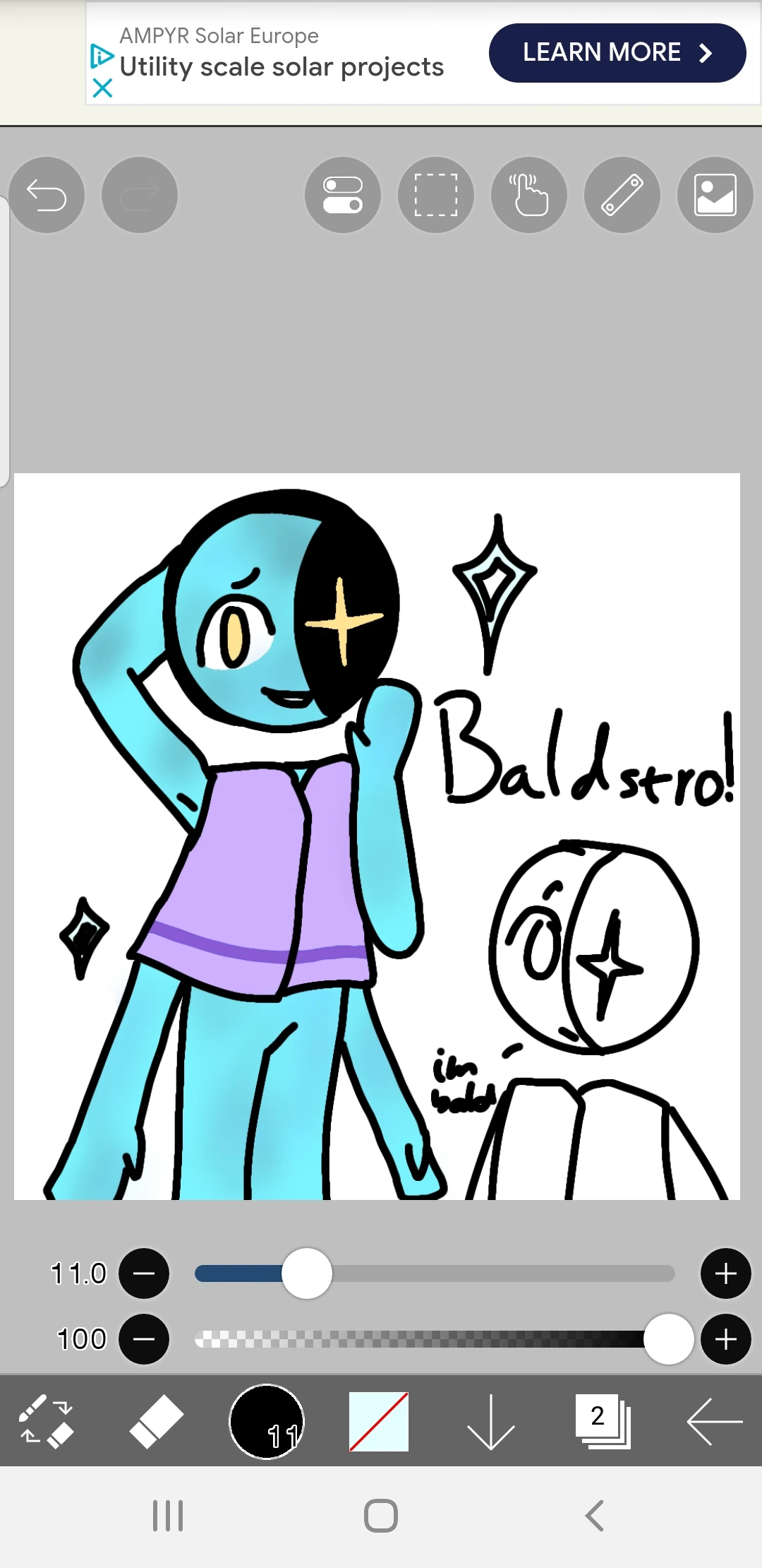 Random funky baldstro art | Fandom