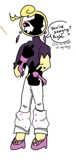 so uh i found my old twisted glisten design | Fandom