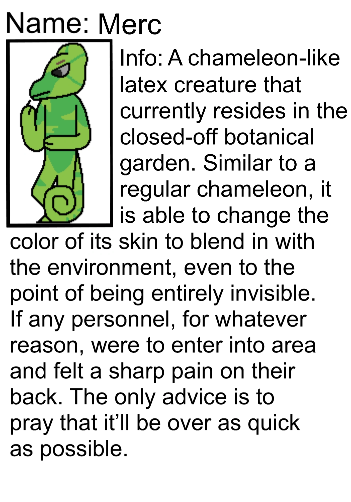 Chameleon Boss Idea | Fandom