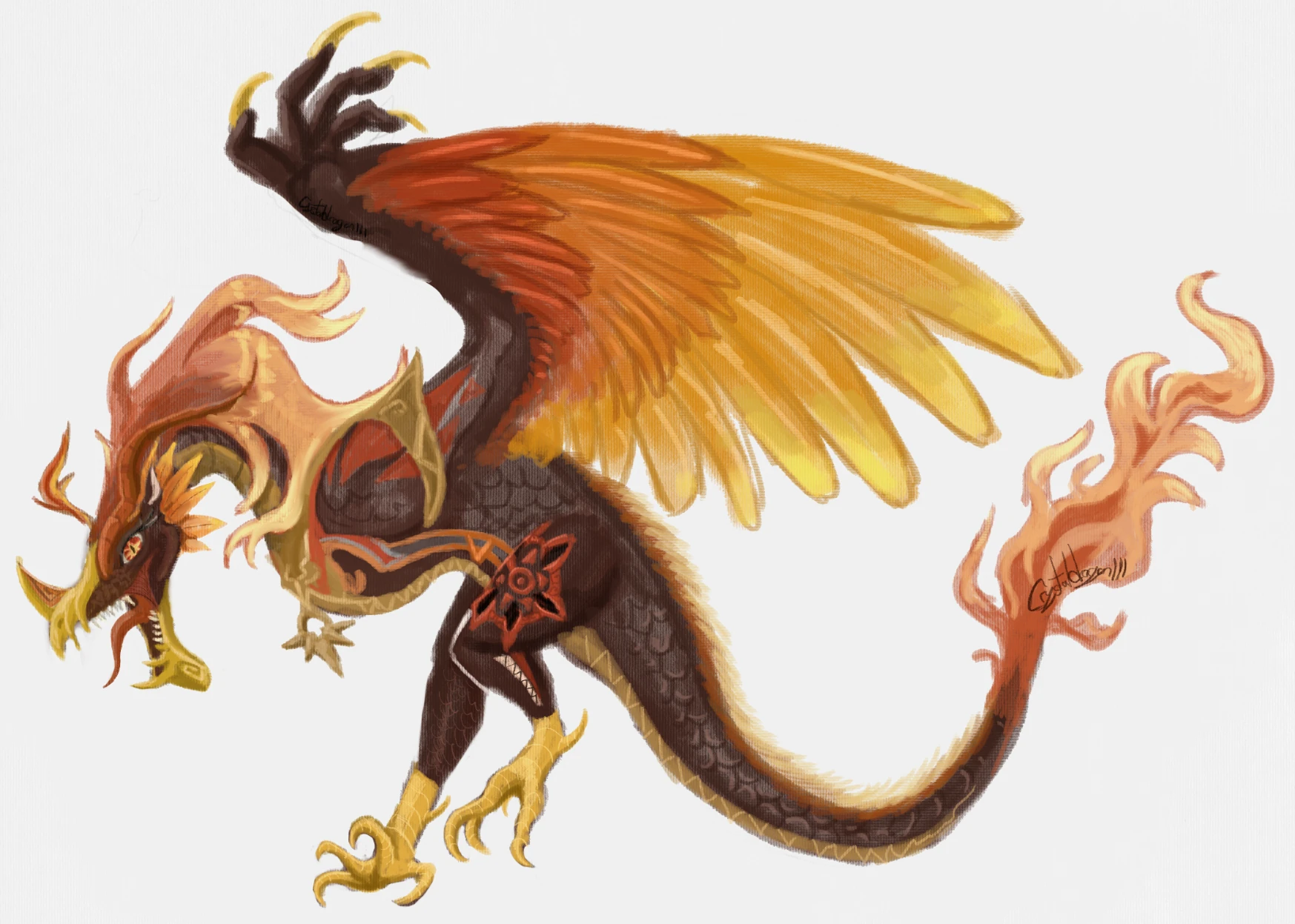 Mavuika dragon art i made… | Fandom
