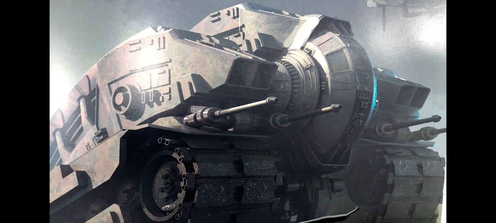 Estimed size of Solo Unused Tank design? | Fandom