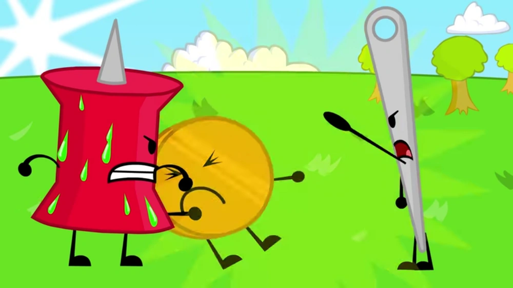 Nedle mad at Coiny for being with Pin | Fandom