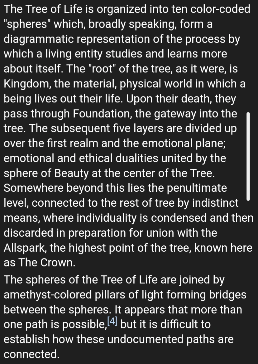 TF's Tree of Life + The Allspark revision | Fandom
