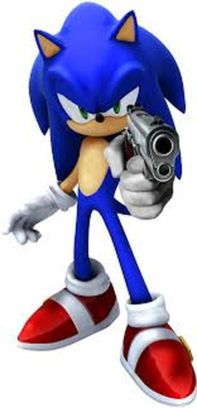 Why is Sonic aiming a gun at you? (Wrong and Right answers only) | Fandom