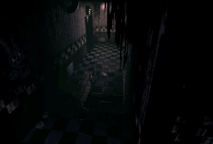 Why springtrap isn't visible on cam 09 when he is on cam 10? | Fandom