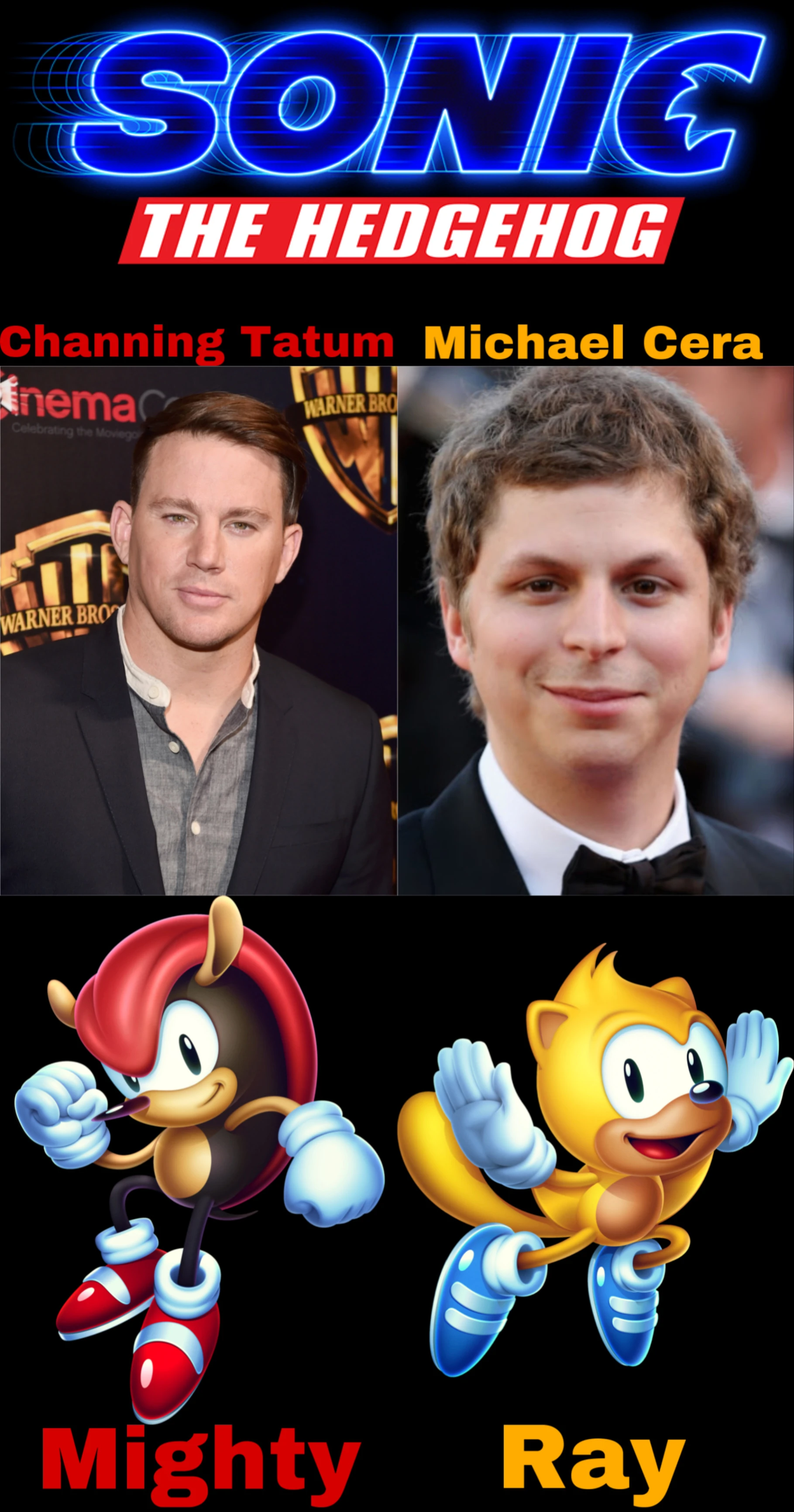 Fan Casting Mighty And Ray For Sonic The Hedgehog 3 | Fandom