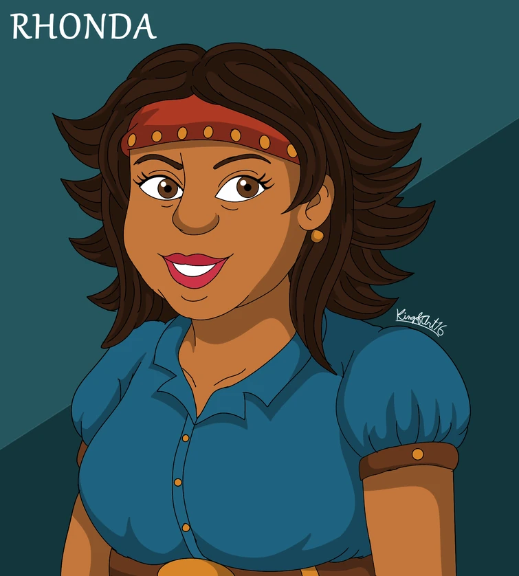 My new style of Rhonda (added onto her fanart gallery) | Fandom