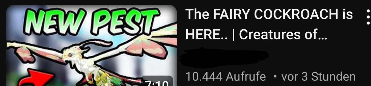 “Fairy cockroach“ 😭🙏 | Fandom