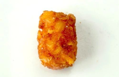 I offer you a singular tater tot. An extremely non suspicious tater tot ...