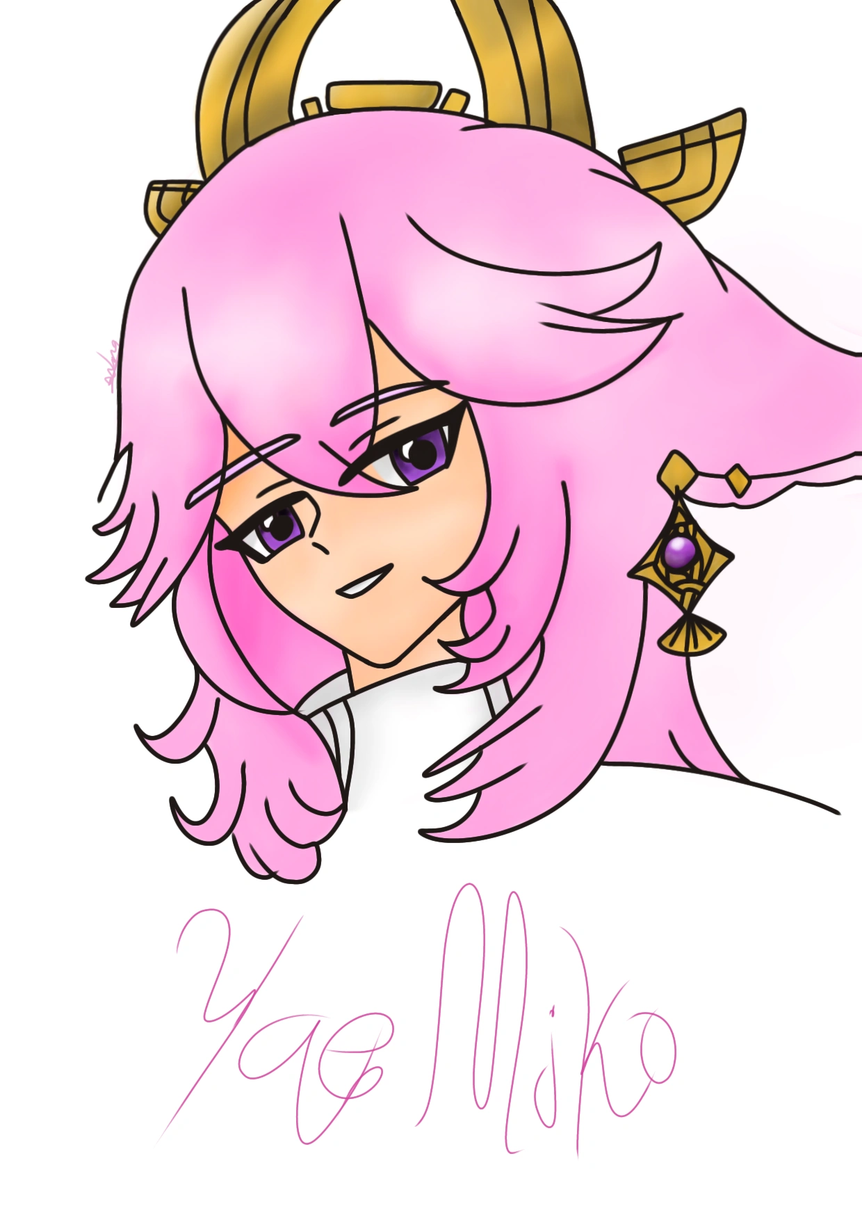 Yae Miko art | Fandom