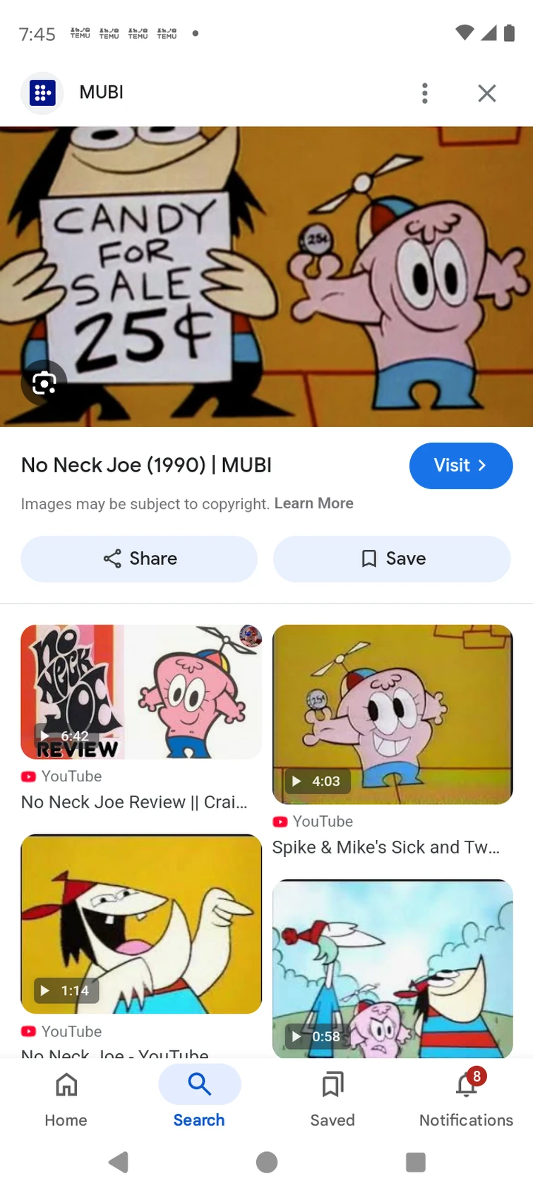atomic cartoons was producing content in 1991 they created no neck joe ...