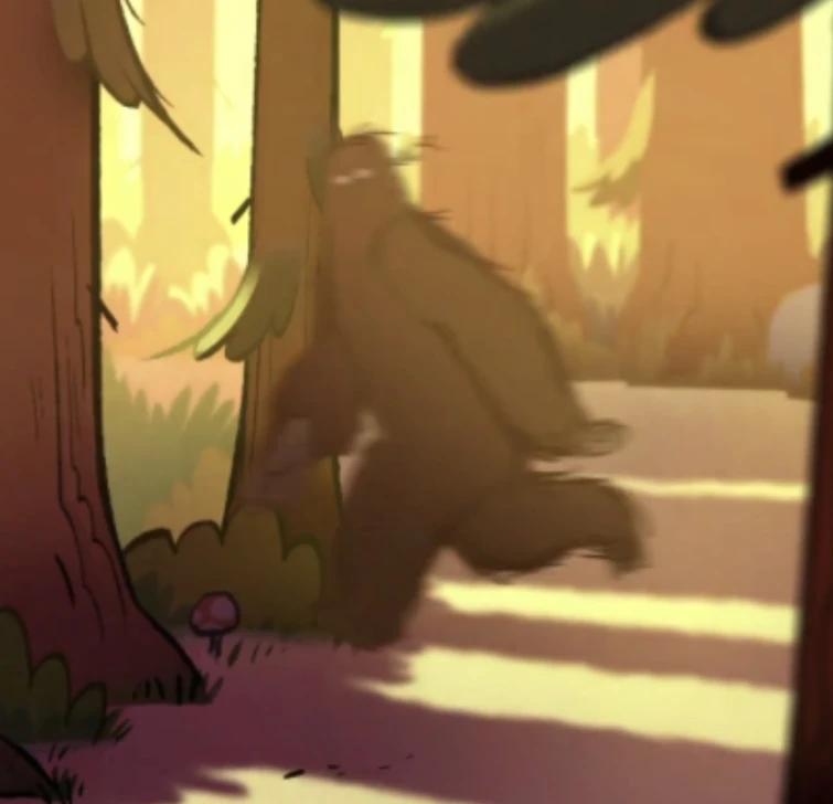 The Hide-Behind is in the intro for Gravity Falls | Fandom