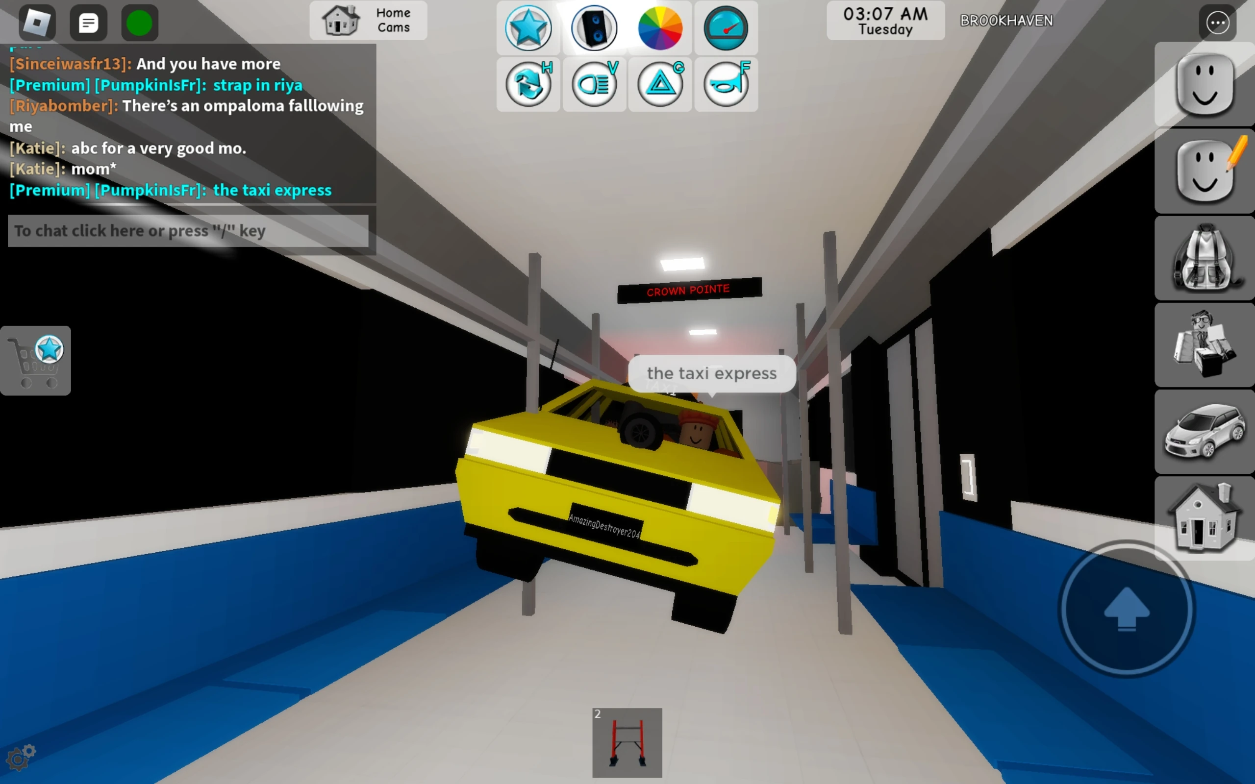 out of context pictures of me in segments of the brookhaven map with my ...