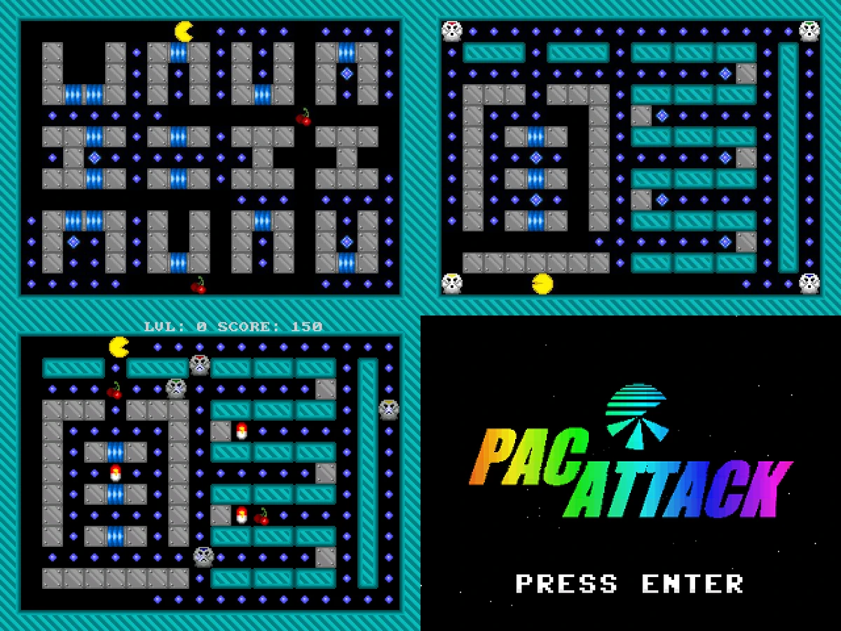 Pac-Man Attack | 8bit Wiki | Fandom