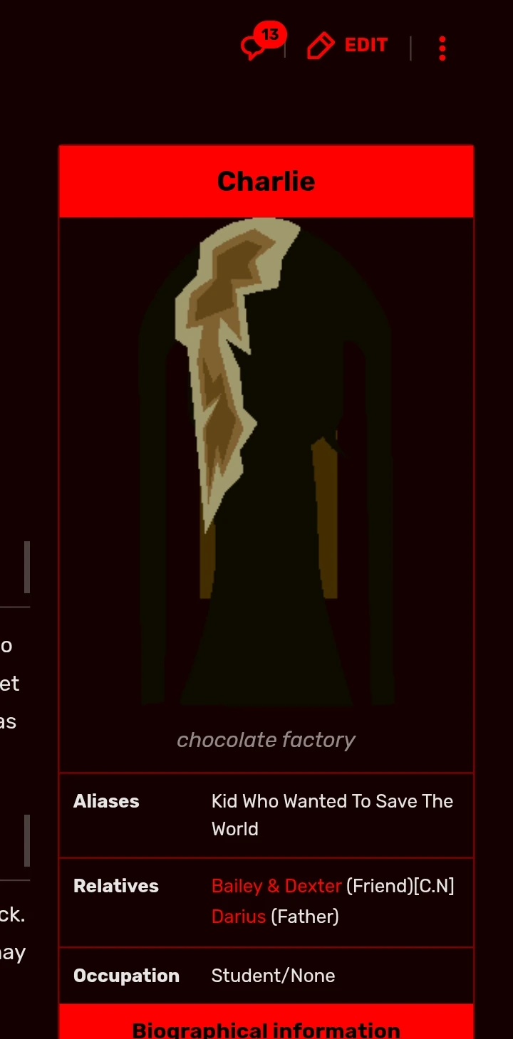 some absolutely PEAK captions ive seen here (mostly charlie) | Fandom