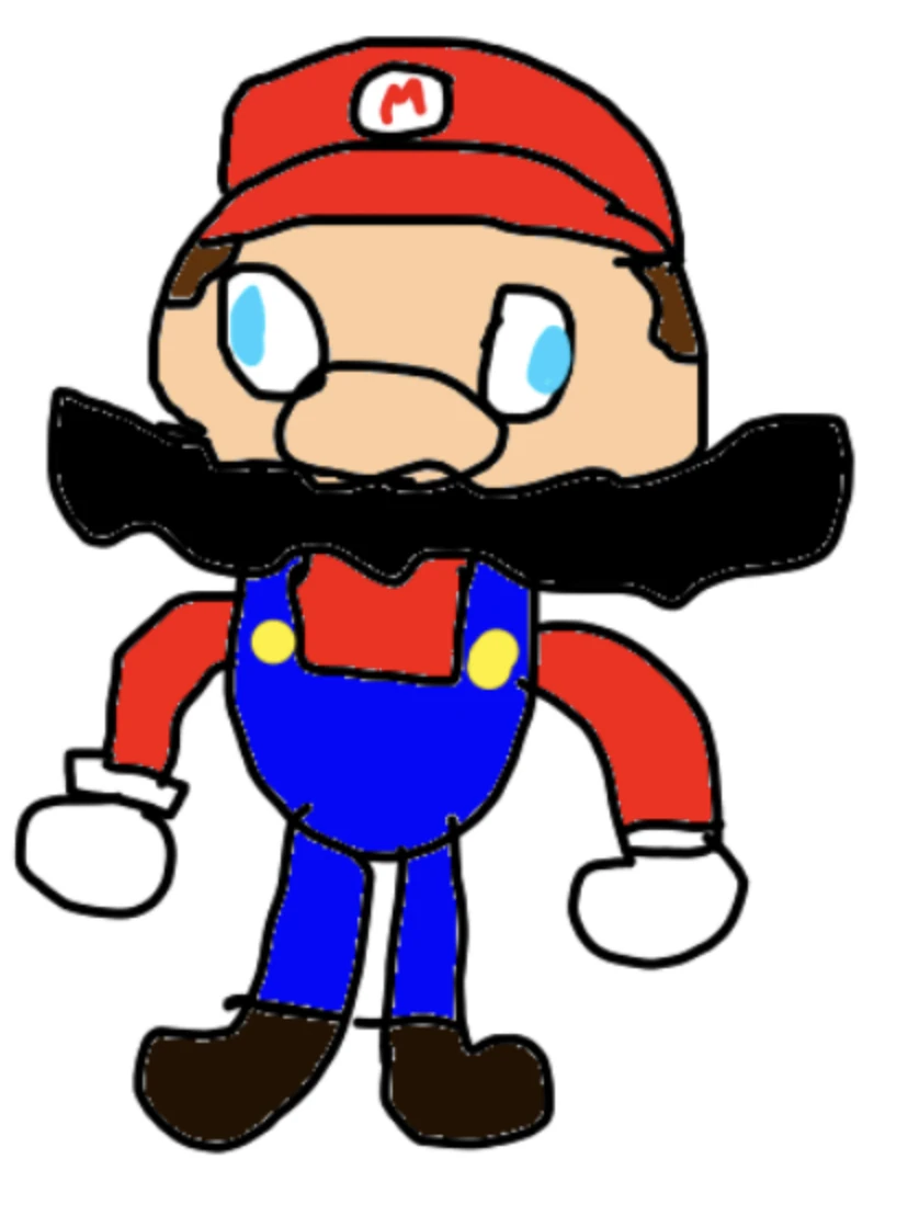 I drew mario and sonic from memory | Fandom
