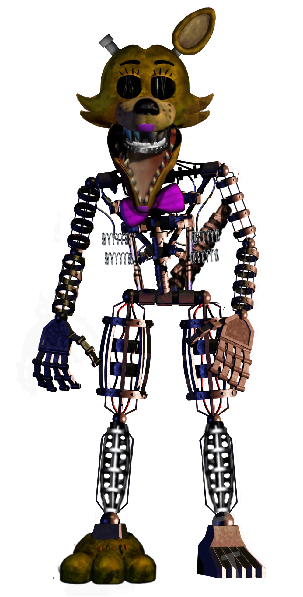 Abandoned Spring Foxy (Character concept) | Fandom