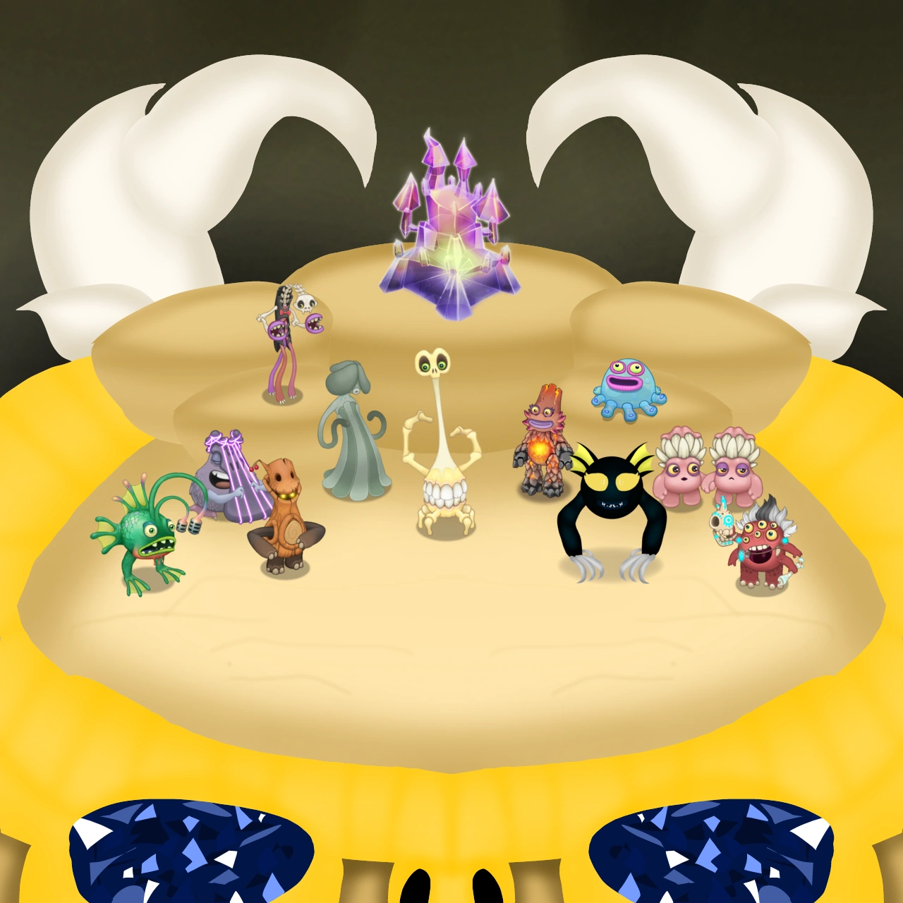 Fanmade island Fluorescent Boneland | Fandom