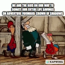 I love adventure forward | Fandom