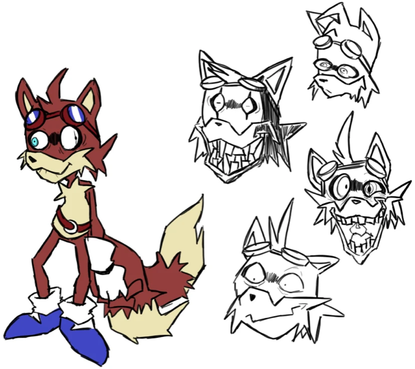 The official design for d side sh tails! | Fandom