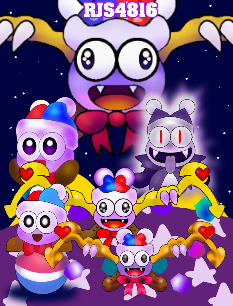 Ok, so I have, like, a bunch of redrawn Marx sprites I drew in 2023 ...