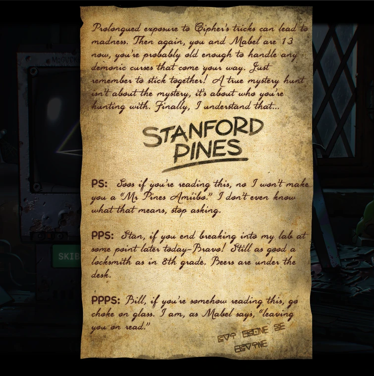 Here’s everything I found on the Book Of Bill website | Fandom