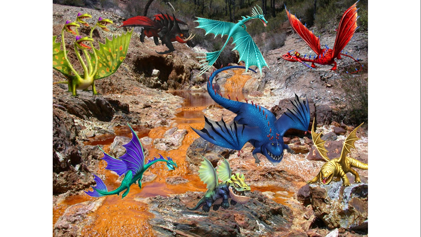 Battle of Dragons that spit acid | Fandom