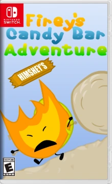 FIREY'S CANDY BAR ADVENTURE ON THE SWITCH (FanMade Cover Art) | Fandom