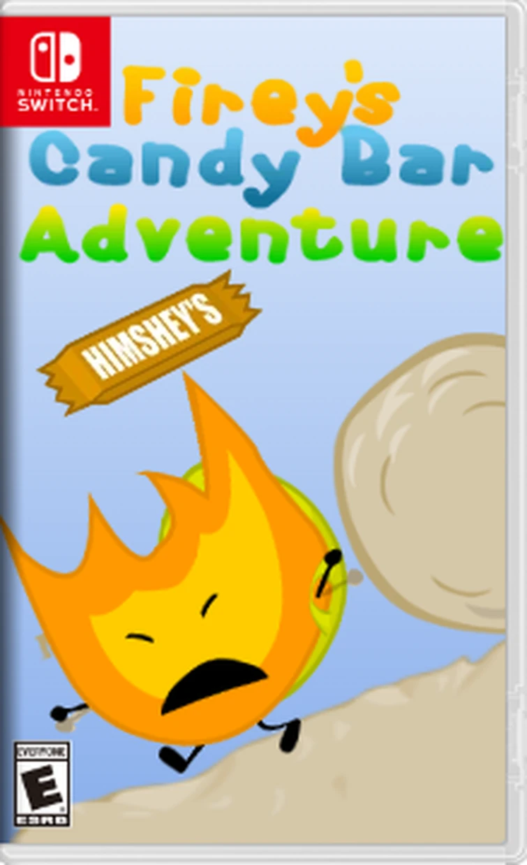 FIREY'S CANDY BAR ADVENTURE ON THE SWITCH (FanMade Cover Art) | Fandom