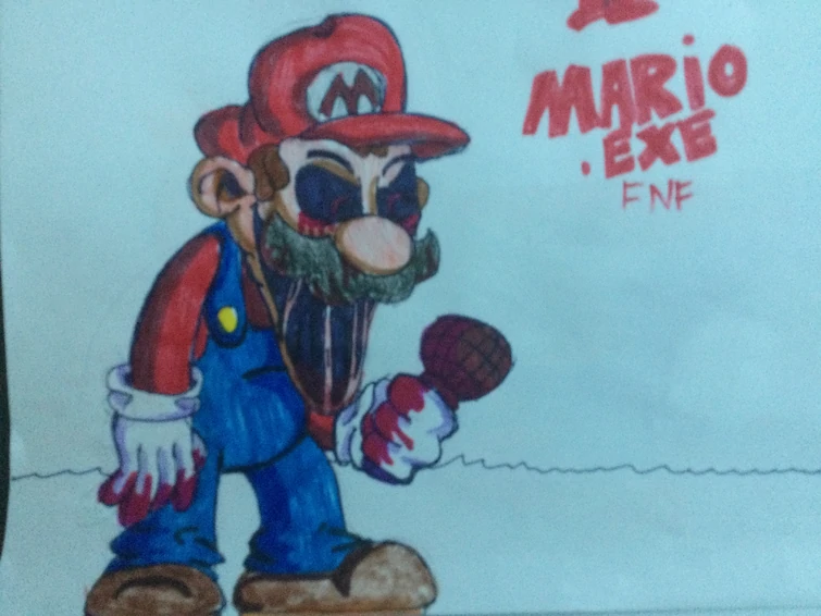 Mario.exe Art update | Fandom