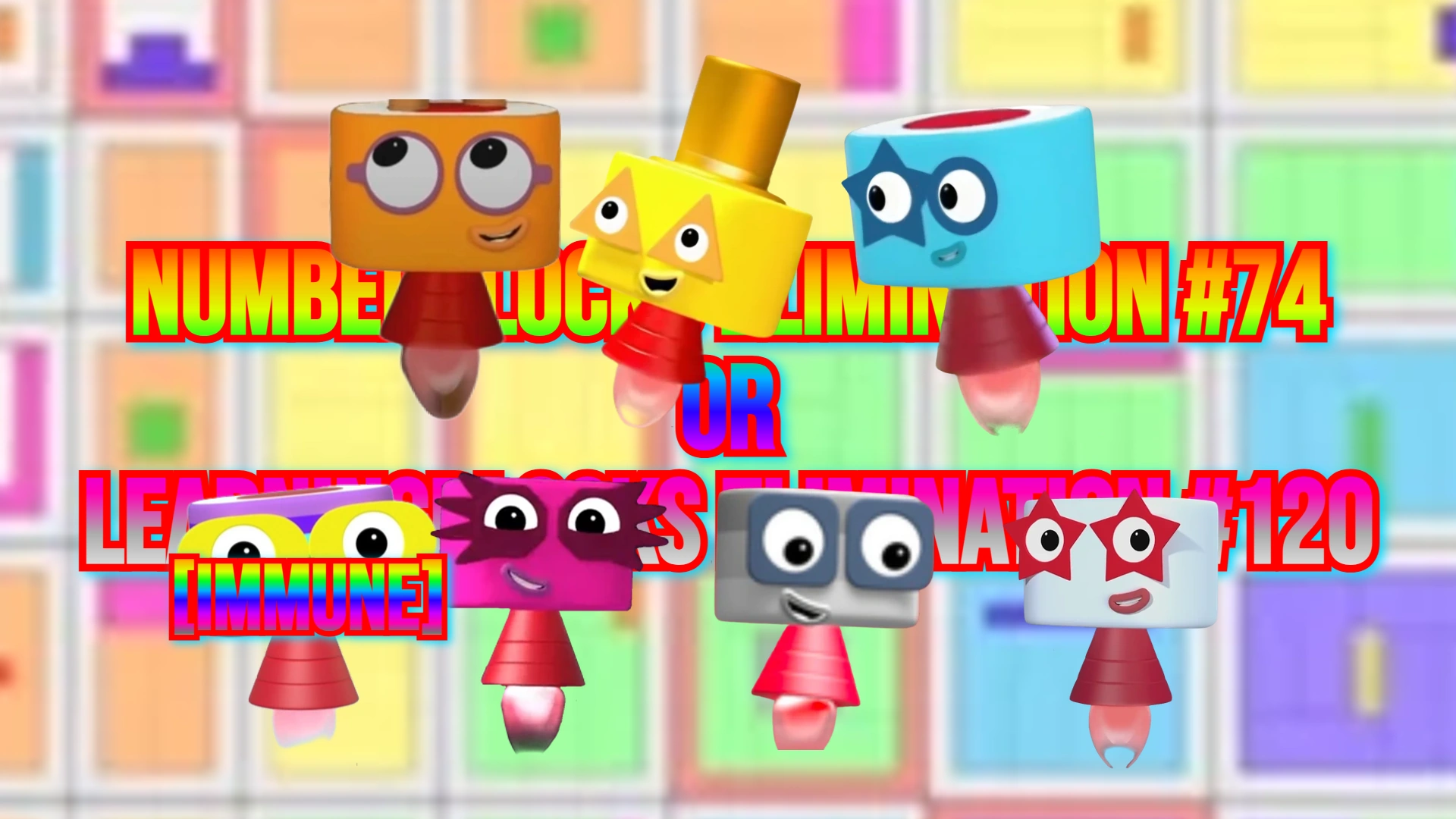 Learningblocks Elimination #120 or Numberblocks Elimination #74 or S9E4 ...