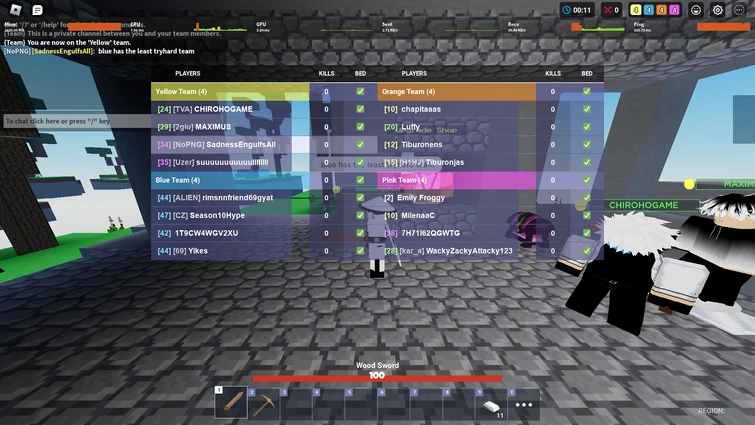 OG Bedwars and Squad in a nutshell | Fandom