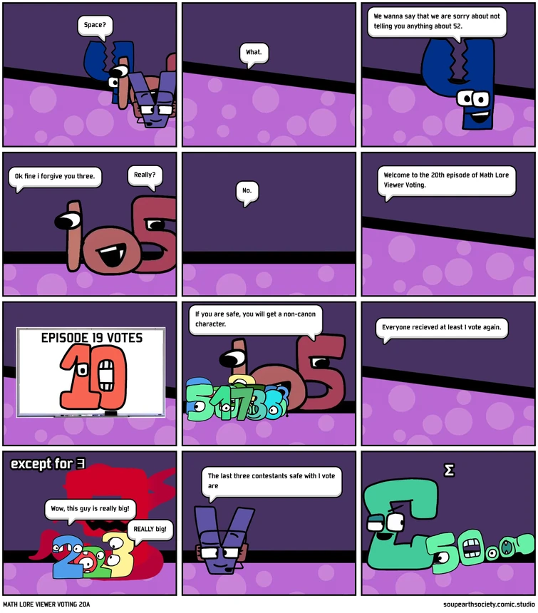 Math Lore Viewer Voting Episode 20 | Fandom