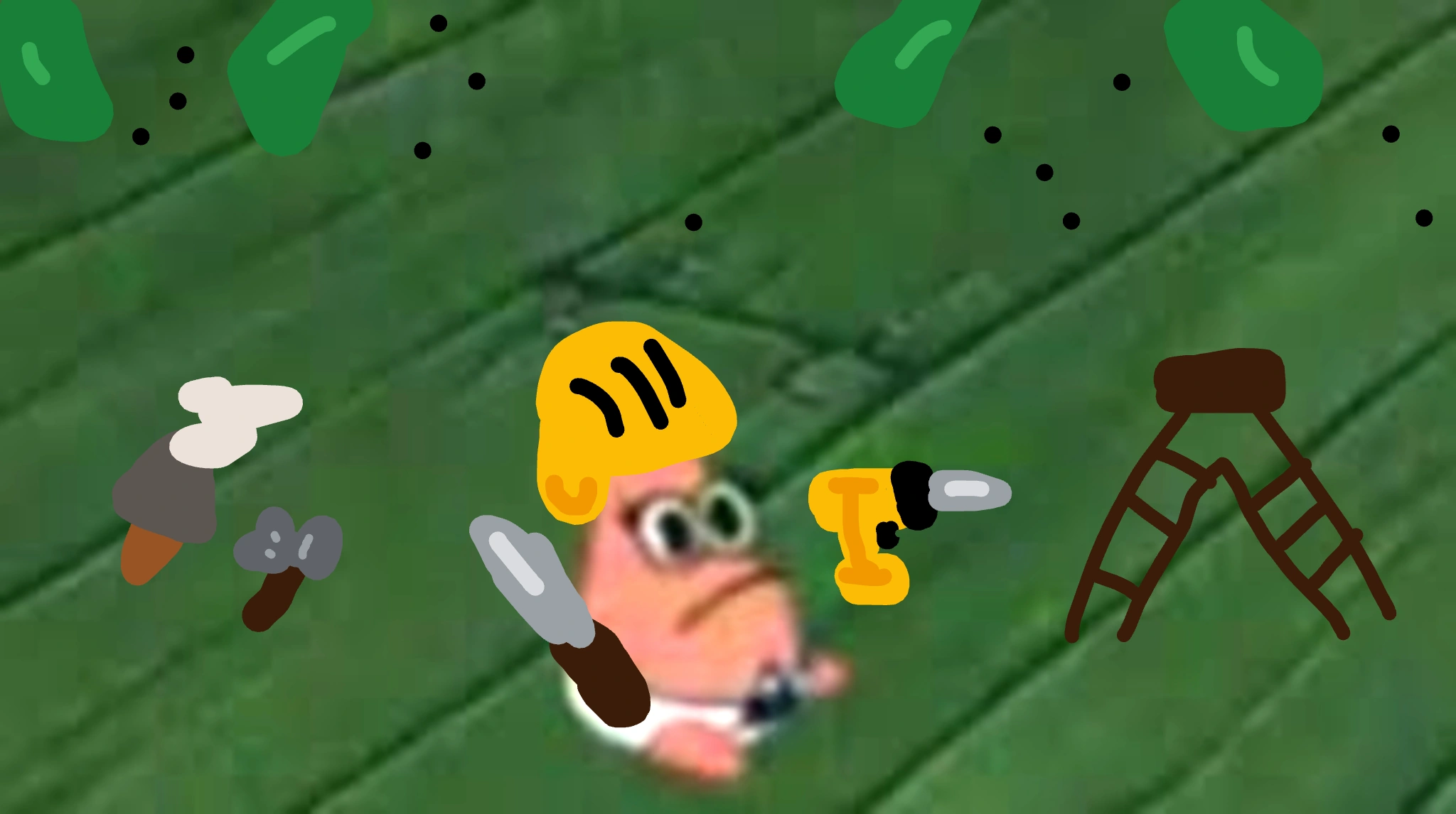 Baby Patrick Fixes his house | Fandom