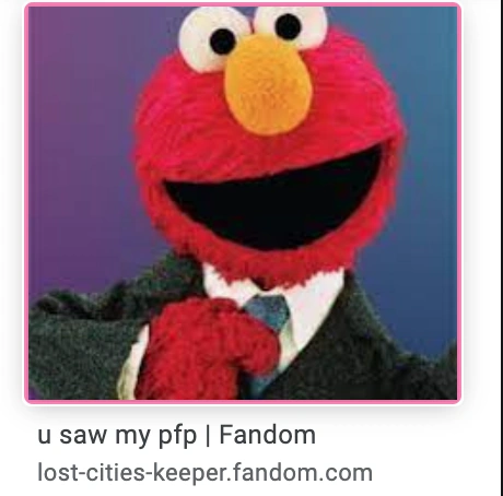 i looked up "elmo pfp" on google and this is what i found | Fandom