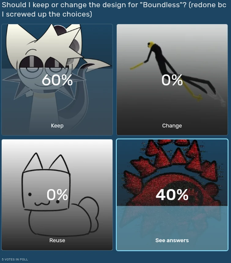 final results, yeah the designs staying. | Fandom