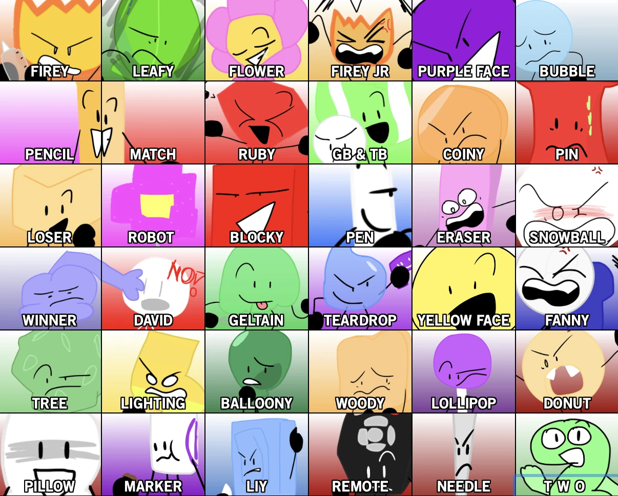 Here It Is, The Ultimate BFDI Multiplayer Related Game Roster, | Fandom