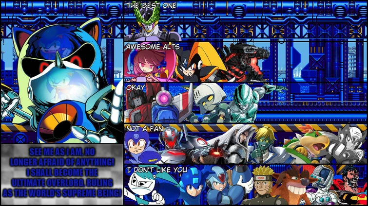 Metal Sonic MU Tier List | Fandom