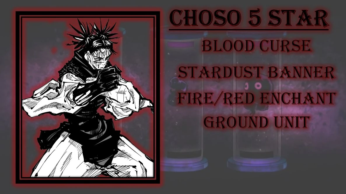 Choso 5* Unit Concept | Fandom