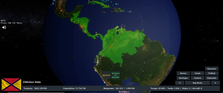 Formed Chibchan State as costa rica | Fandom