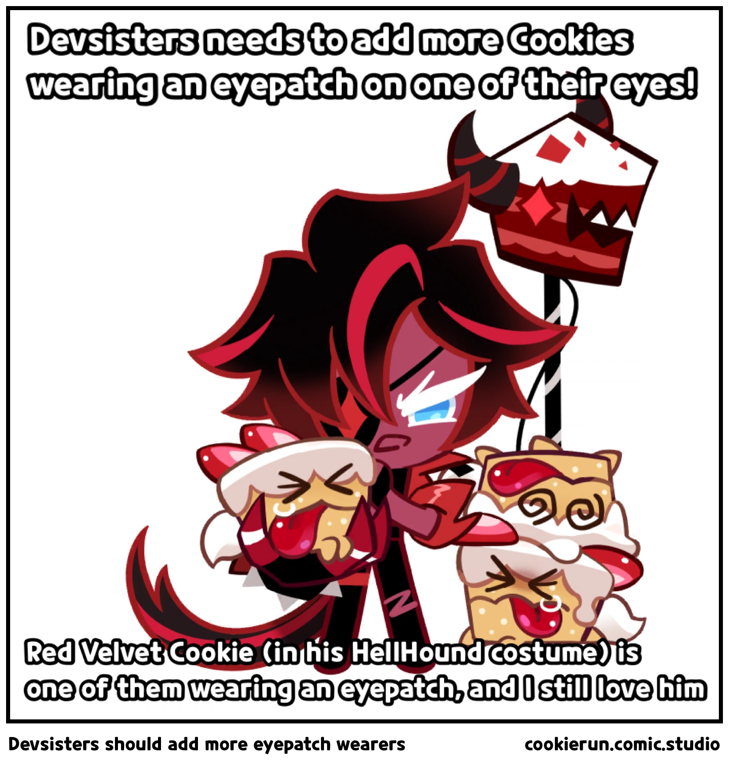 Suggestion: Devsisters should add more Cookies that wear an eyepatch on one of their eyes | Fandom