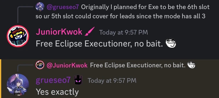 In Lost Souls, we could've gotten a Free Trial in using Eclipse Executioner... | Fandom