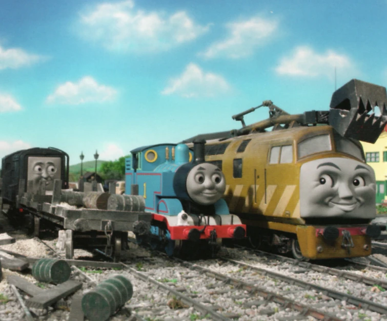 Thomas, Percy, and Duck are crying cuz they saw your last saved image ...