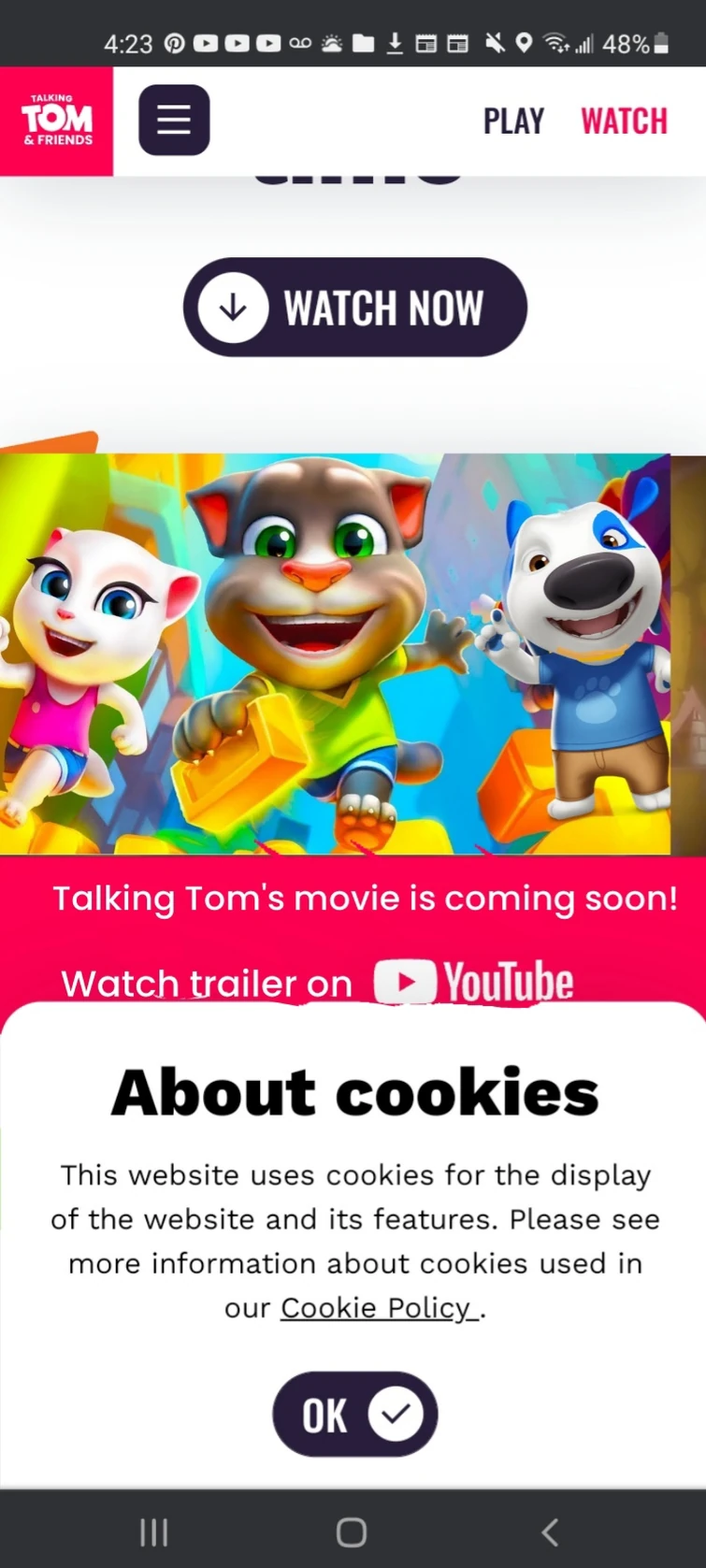 Talking Tom The Movie has it's own trailer now! | Fandom