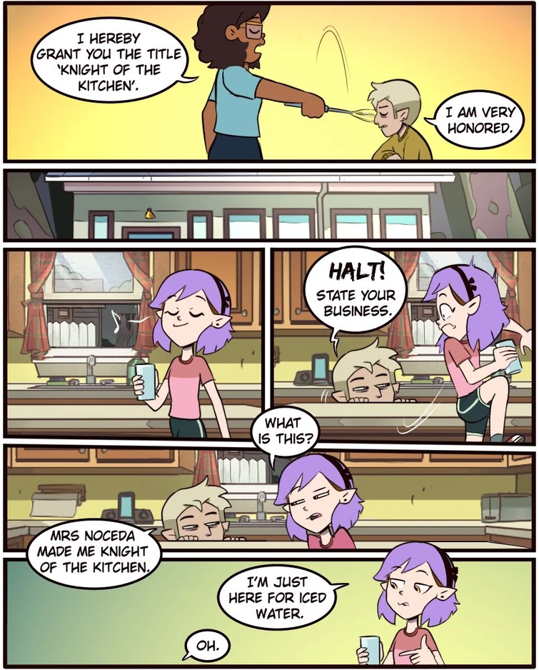 [ Moringmark] Knight of the Kitchen | Fandom