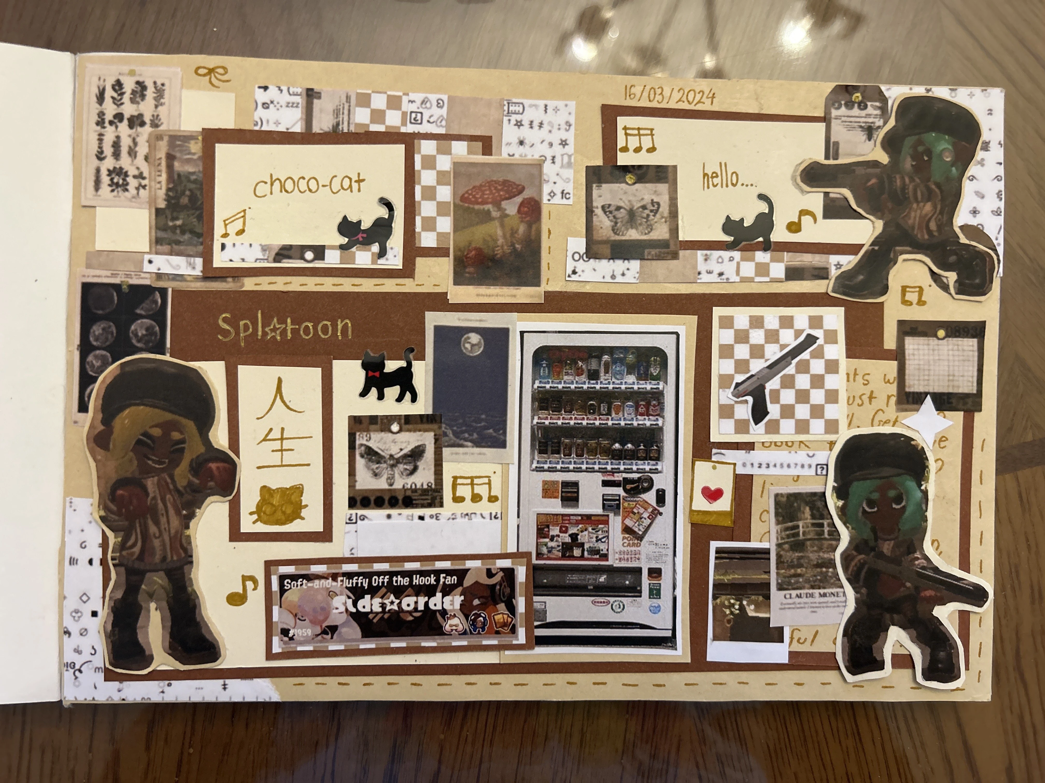 First personal scrapbook page | Fandom