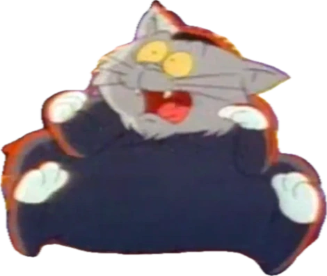 Screaming Mad cat in no background | Fandom