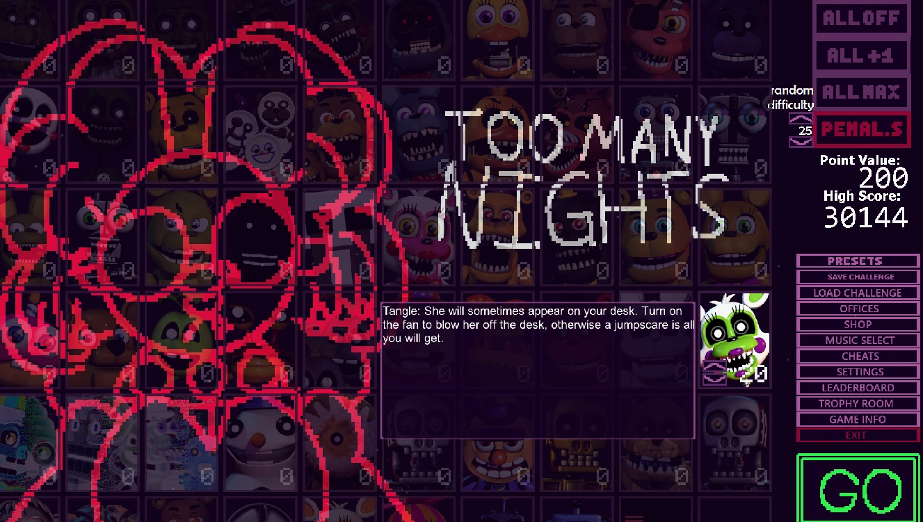 TOO MANY NIGHTS Menu Theme | Fandom