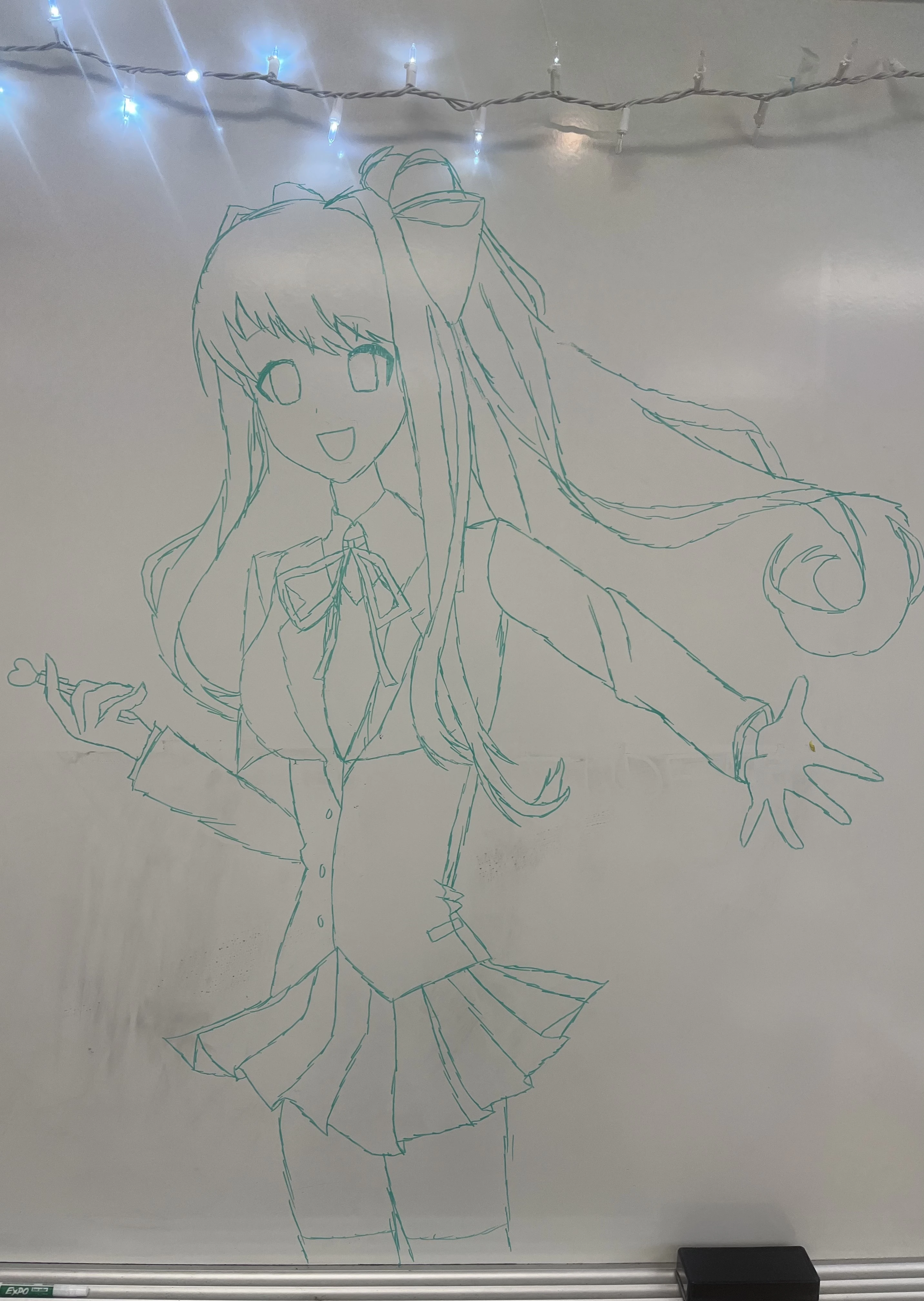 Drew this on my teacher’s whiteboard lol | Fandom